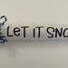 Tiered Tray Rolling Pin, Let It Snow, Let It Snow Tiered Tray ...