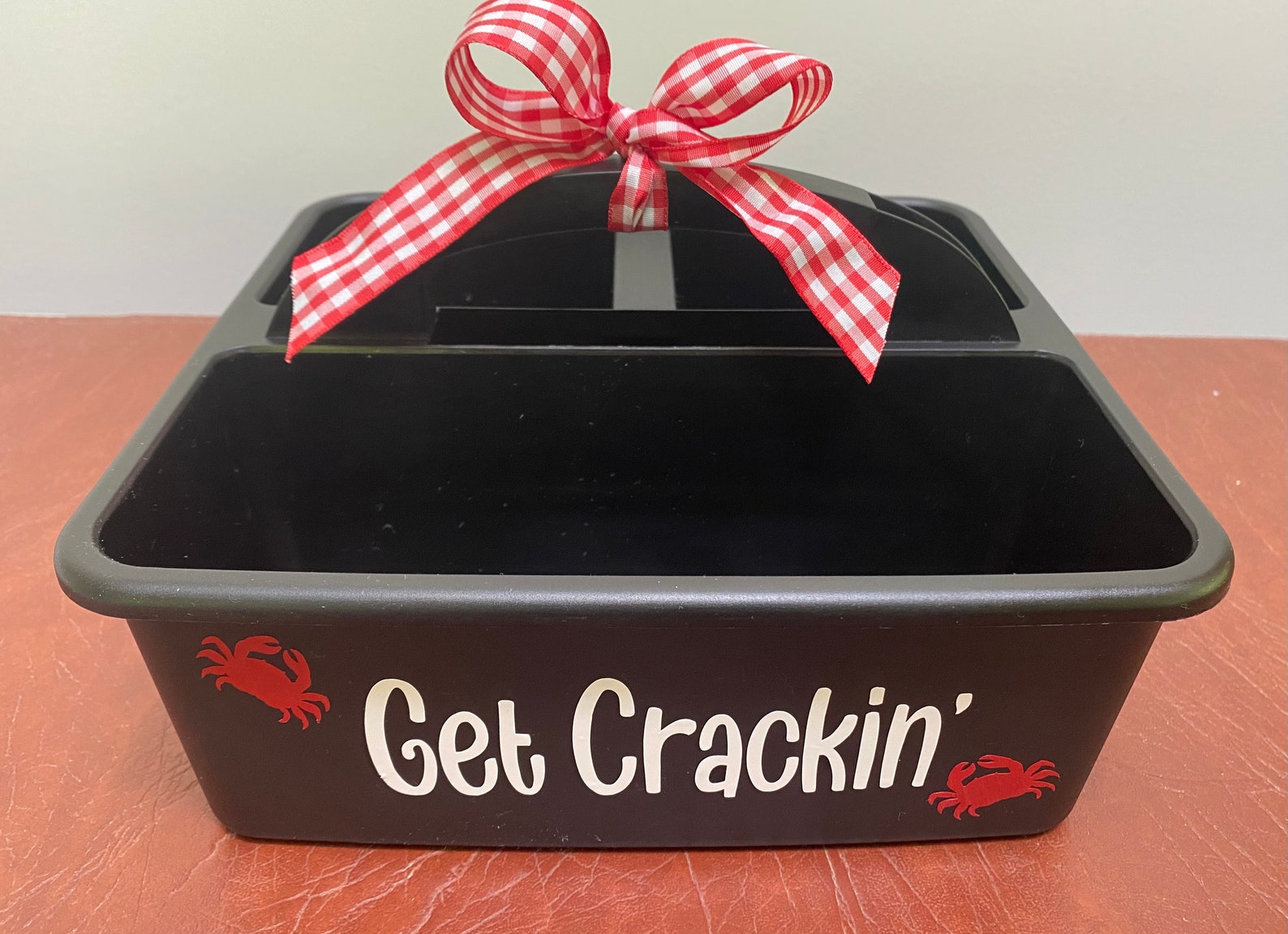 Crab Caddy, Crab Boil Caddy, Seafood Caddy, Get Cracking Crab Caddy ...