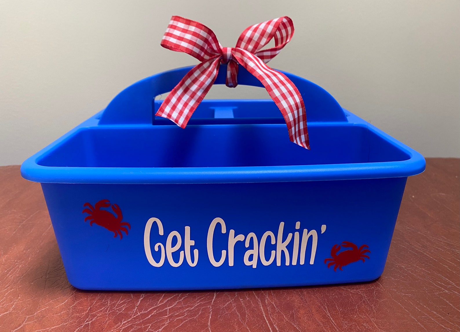 Crab Caddy, Crab Boil Caddy, Seafood Caddy, Get Cracking Crab Caddy ...