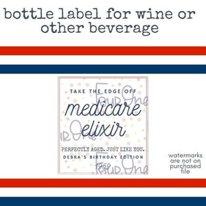 Medicare Themed Birthday Party Decor & Activities for 65th Birthday ...