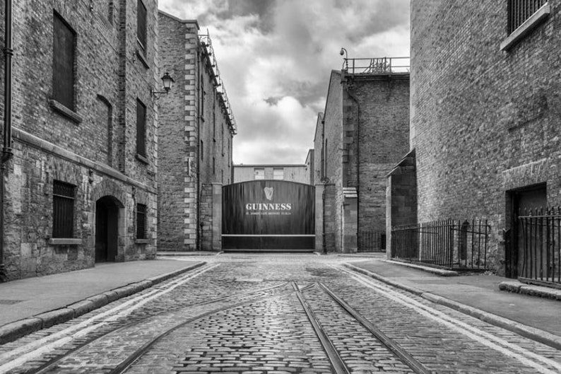 Dublin Photo Gallery Wall Set of Prints Guinness Factory - Etsy