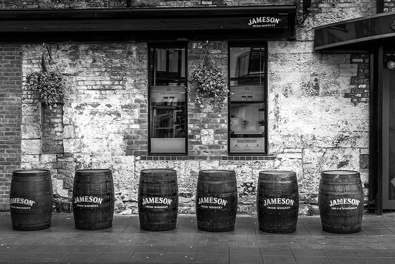Dublin Photo Gallery Wall Set of Prints Guinness Factory - Etsy