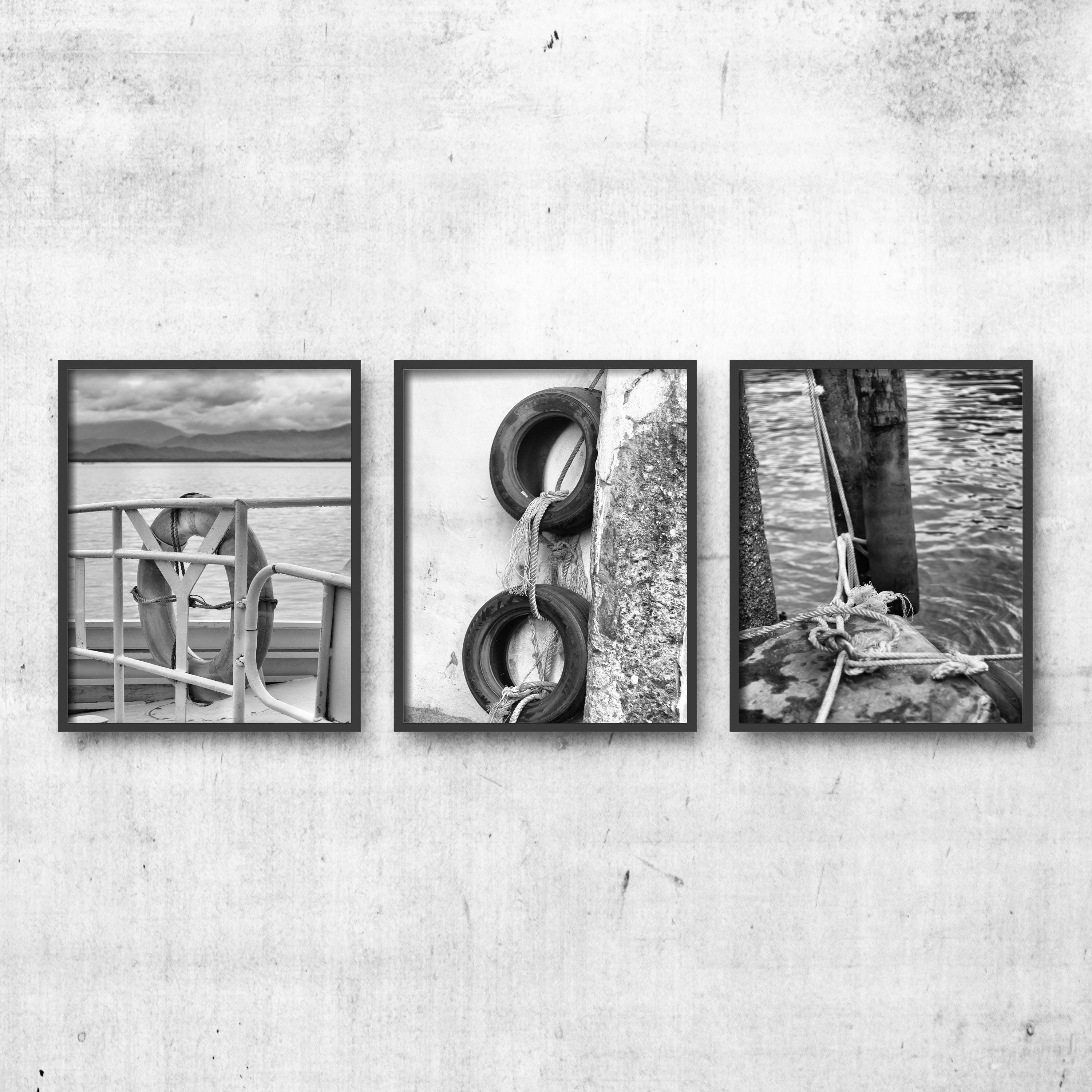 Nautical Wall Gallery Wall Set Of Photography Prints For Etsy