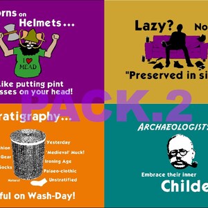 Archaeology Meme Prints X4 (A5) - Etsy