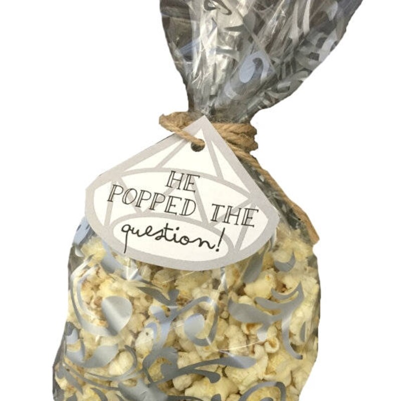 He Popped the Question Sticker - Etsy Canada