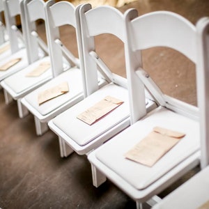 Wedding Program Bags Shout Hooray Program Bags Custom Printed on Kraft ...