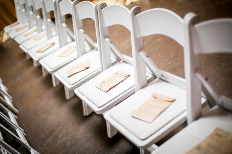 Wedding Program Bags Shout Hooray Program Bags Custom - Etsy