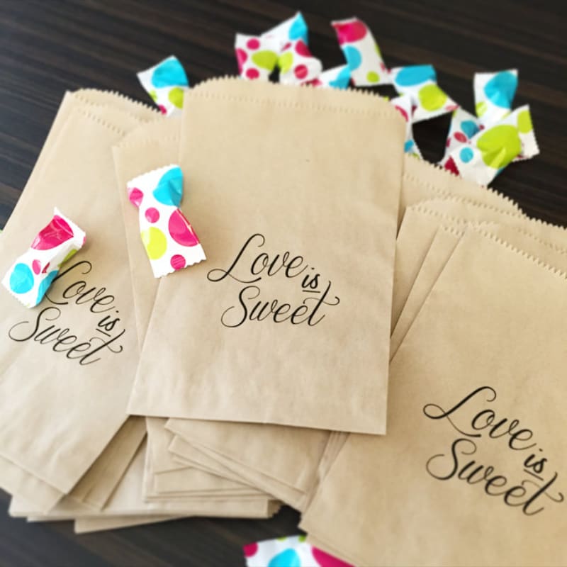 Candy Buffet Bags - Etsy