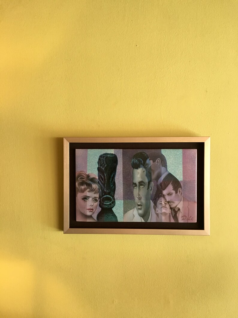 My Painting , "the Heartbreak of Cricket Blake" Depicts Drama of 60's ...