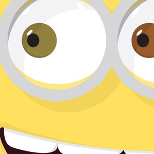 Minion Bob - Despicable Me - Minimal Fan Poster Instant Download - Etsy