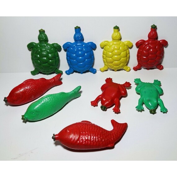 Turtle And Frog Fish