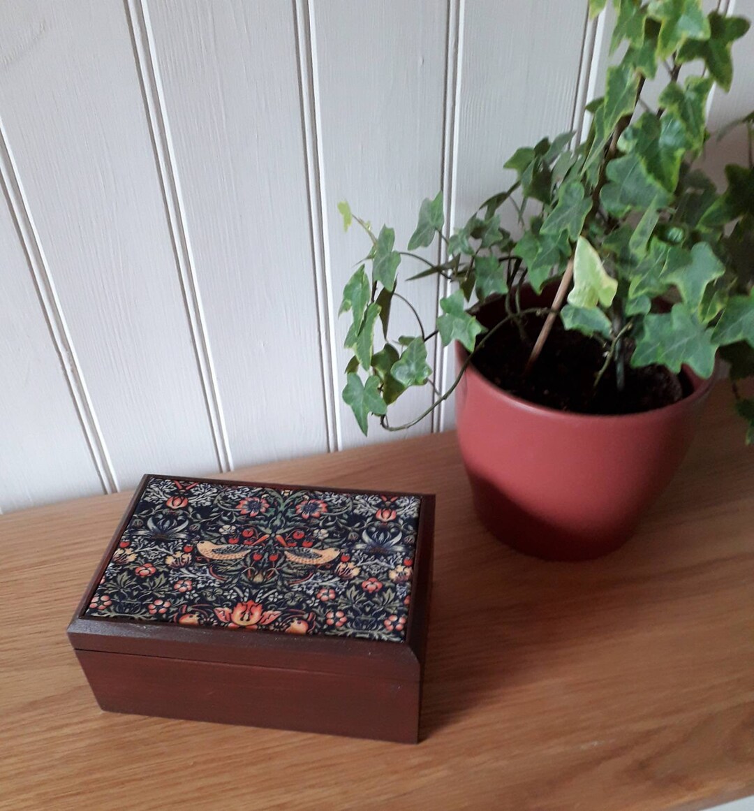 William Morris Box/jewellery Box/trinket Box/keepsake Box/handmade ...