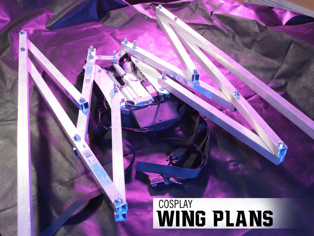 Cosplay DOWNLOADABLE Wing Plans (digital Plans and Guide) - Etsy