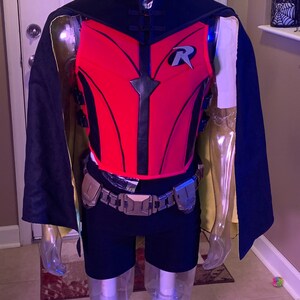 DC Robin Cosplay Vest "pattern Only" - Etsy