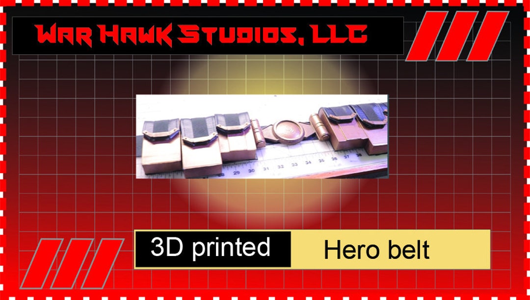 Cosplay Inspired Super Hero Utility Belt - Etsy