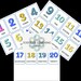 Numbers 1-20 Flash Cards, Learning Cards, Printable Download ...