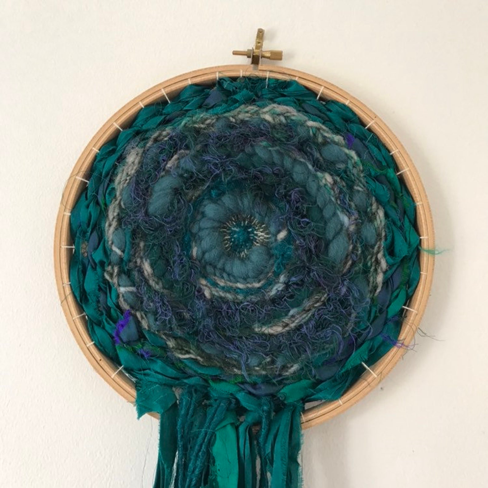 Circular Woven Wall Hanging - Etsy