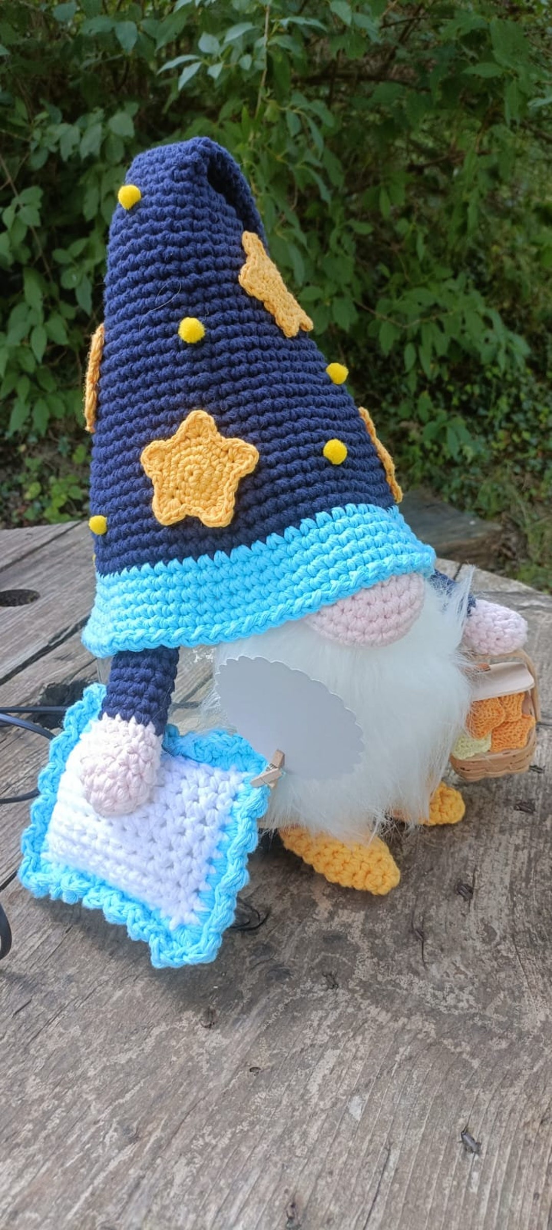 Table Lamp Night Light Gnome of the Night "gnomone GOOD Night" Child ...