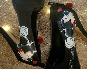 Mickey Mouse Shoes - Etsy