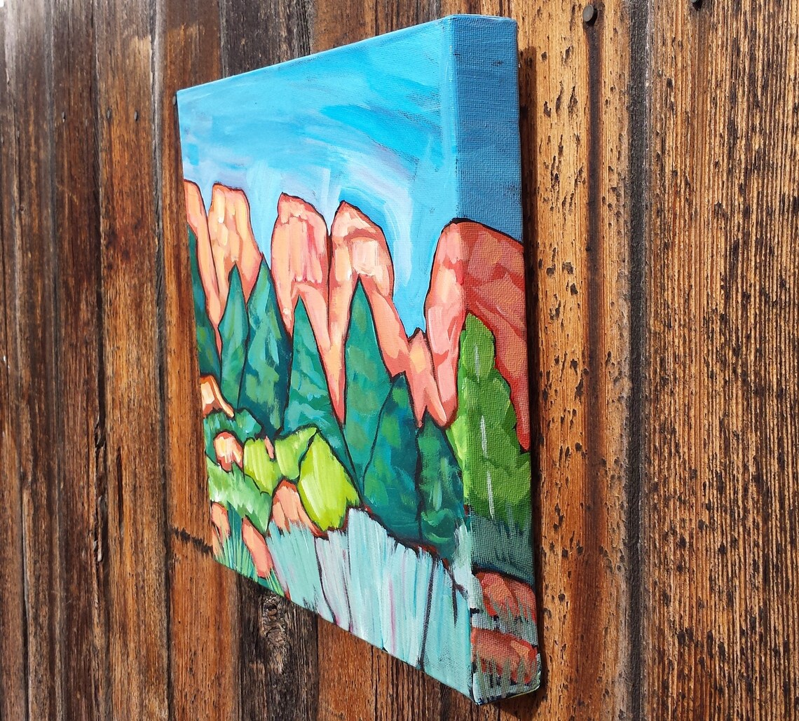 Horsetooth Rock Painting | Fort Collins, Colorado | Mountain Landscape ...