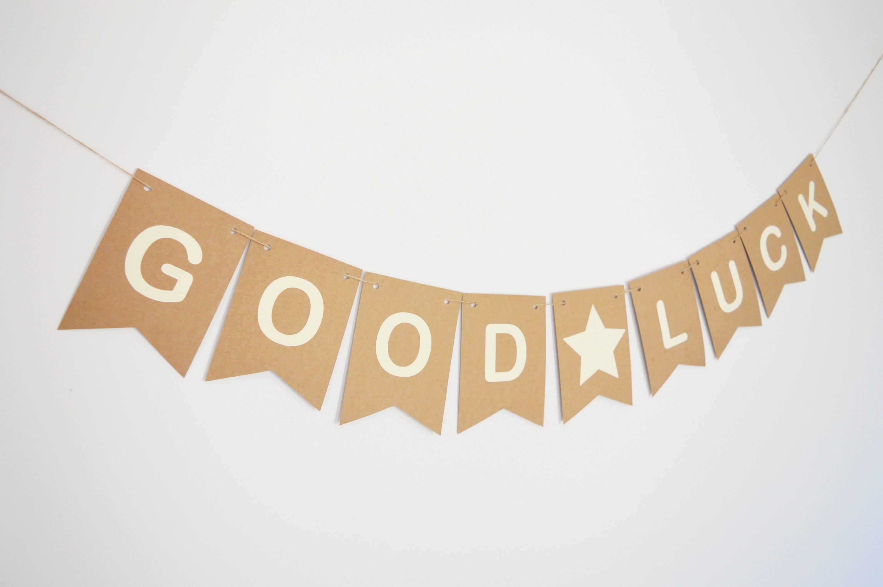 Good Luck Banner Printable
