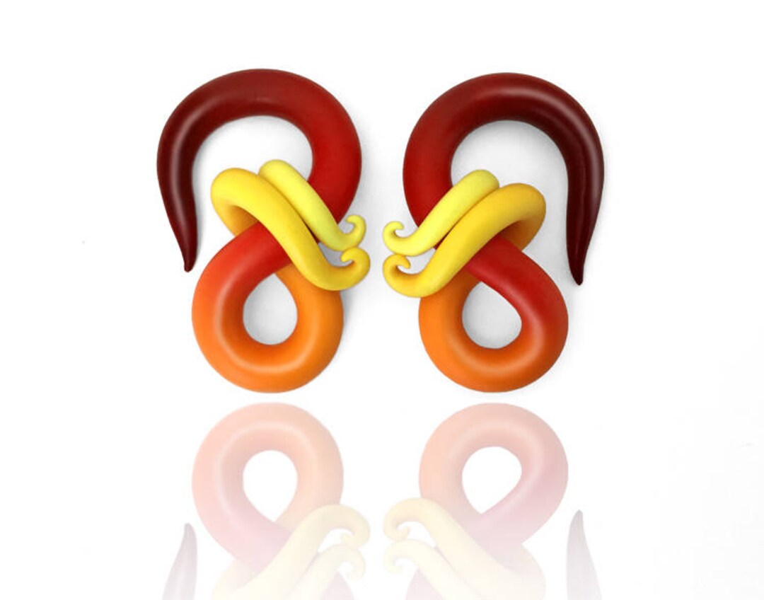 Fire Phoenix Gauges - Fake, 4g, 2g, 0g, 00g, 7/16", 1/2", 9/16", 5/8 ...