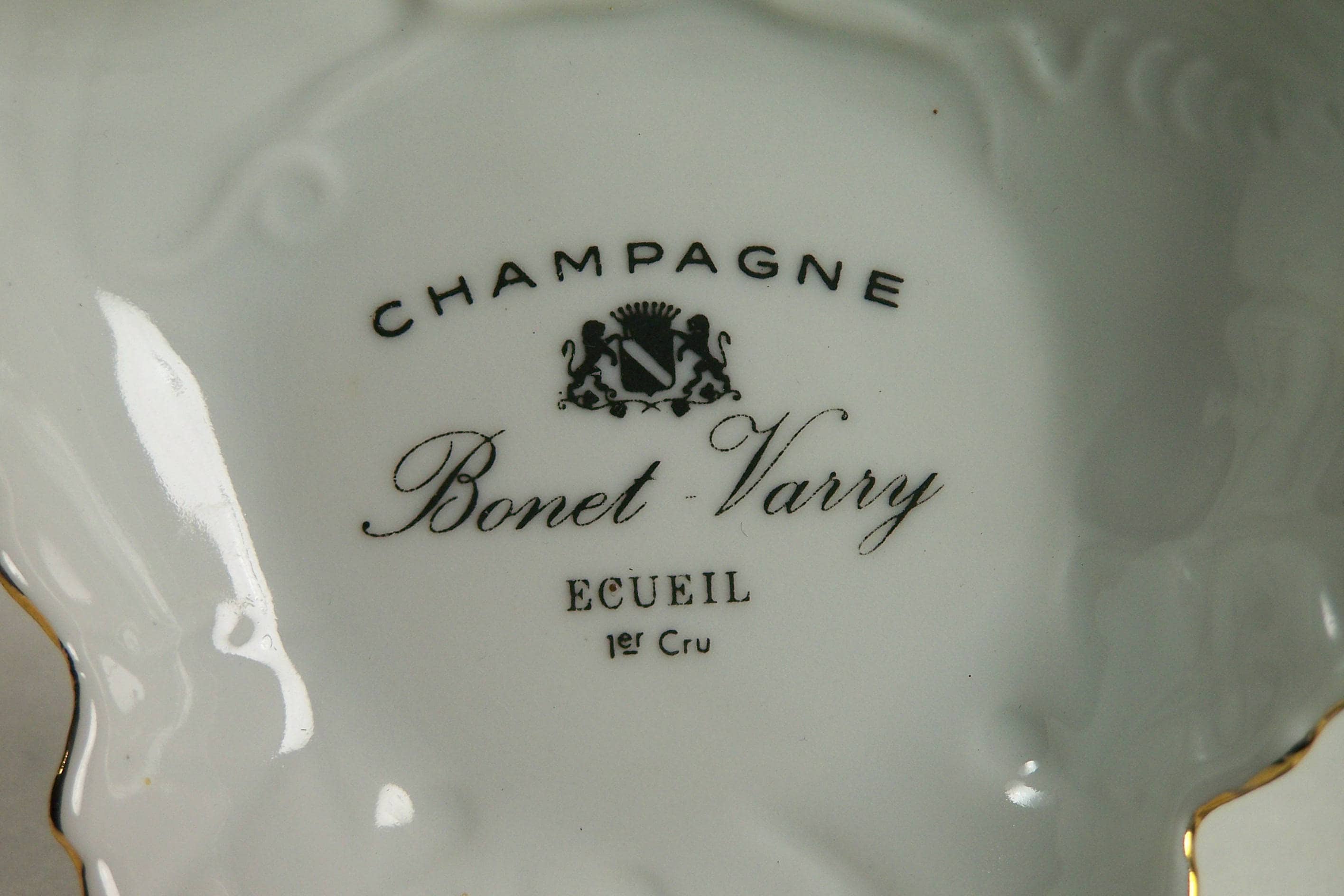 2 Champagne Bonet-varry China Cups White Porcelain Advertising - Etsy UK