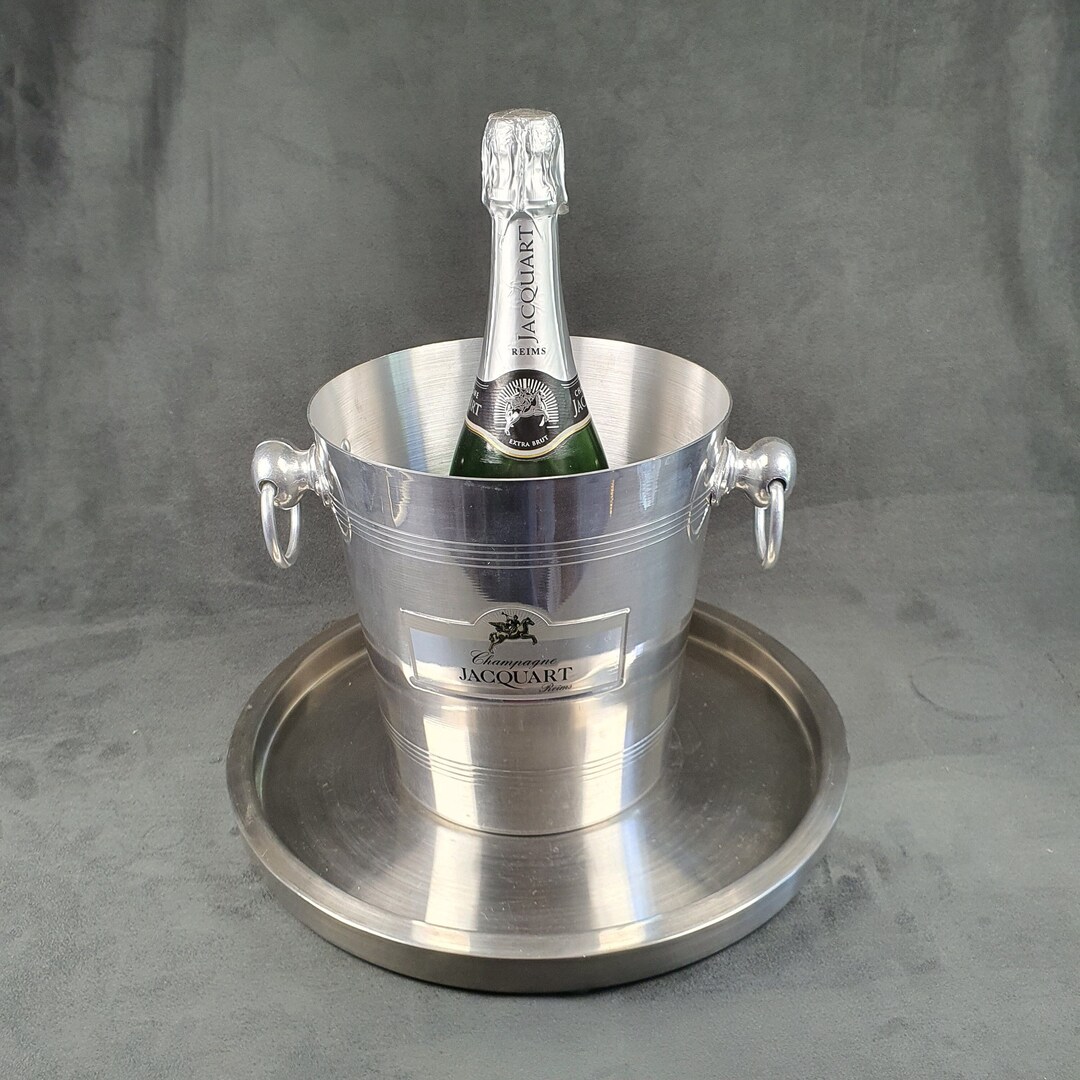 JACQUART | Champagne Bucket Jacquart Brilliant Aluminum Ring Handles ...