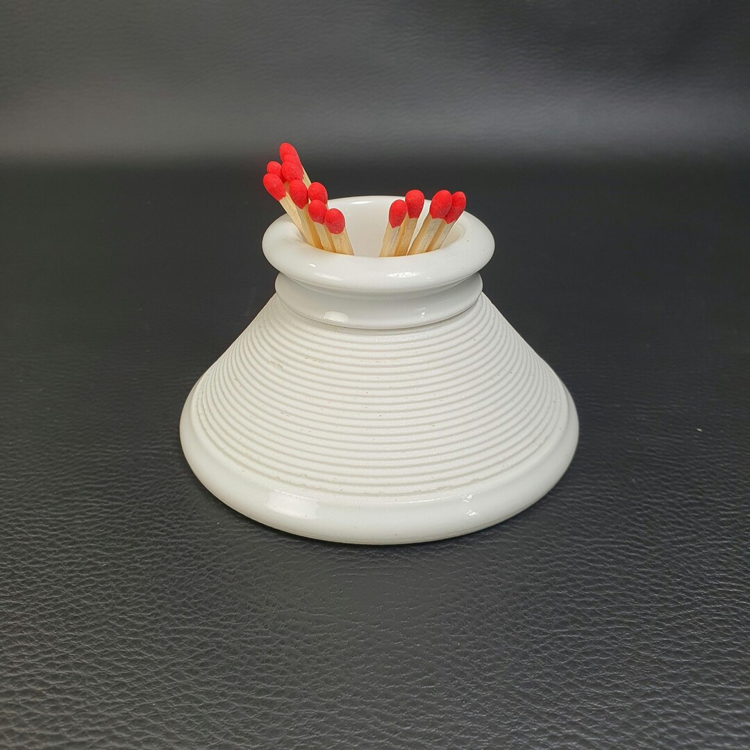 PYROGEN | Antique French Bistro Countertop Matchstick Scraper in White ...