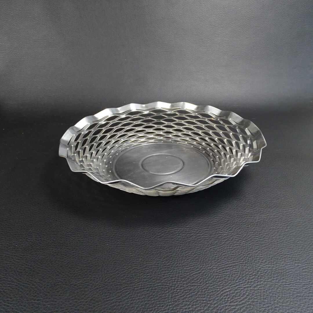 ROC Stainless Steel | Round Bread Basket in Vintage ROC Expanded ...