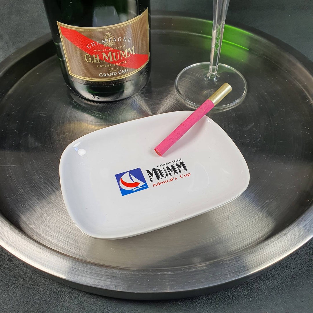 MUMM Admiral's Cup | MUMM Admiral's Cup Champagne Porcelain Advertising ...