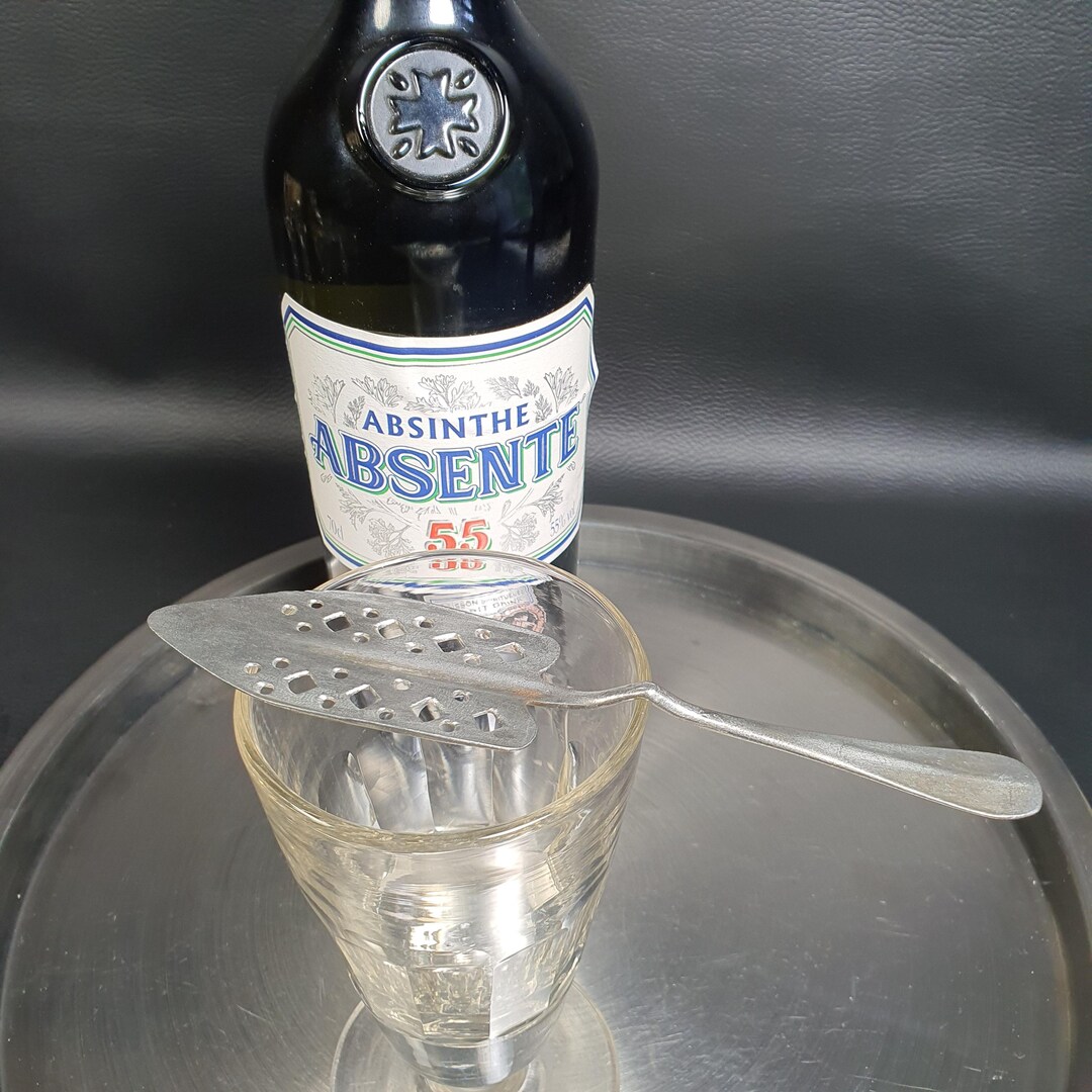 ABSINTHE | Antique French Steel Absinthe Spoon (hallmarked) | Vintage ...