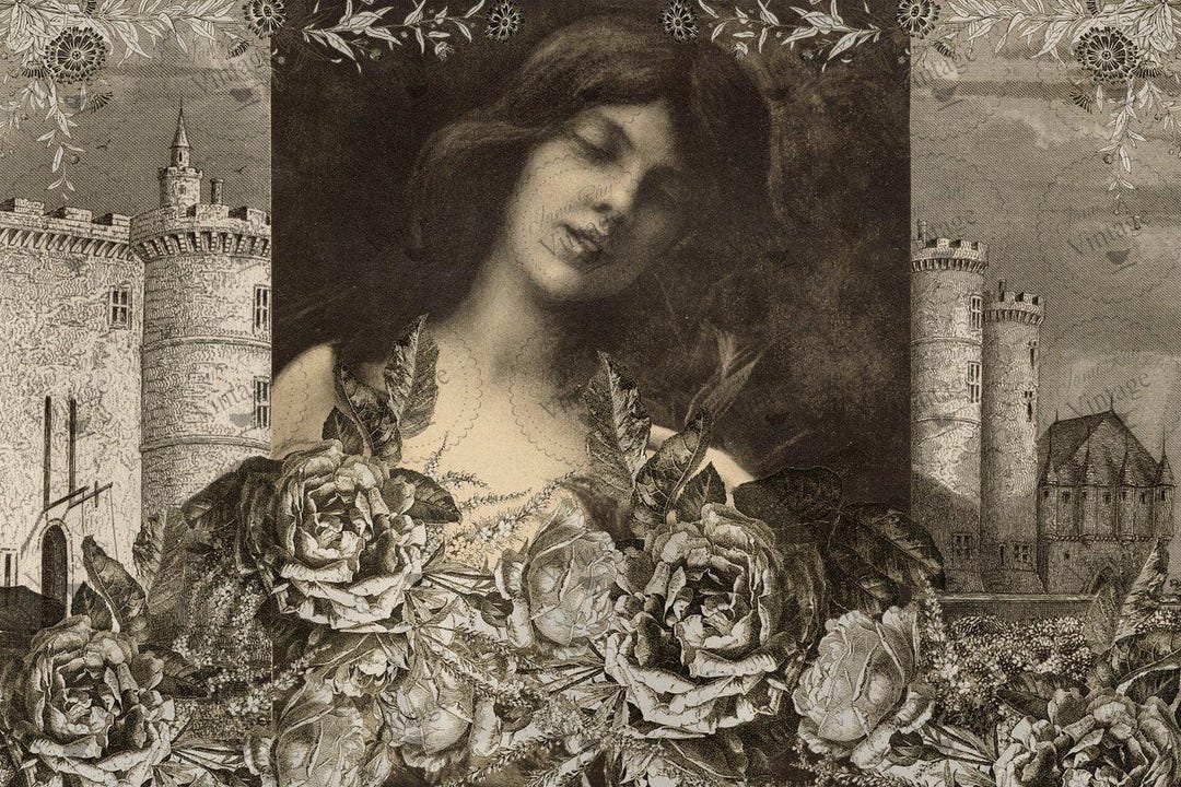 Chateau Fleurit JRV Decoupage Paper by Jami Ray Vintage - Etsy