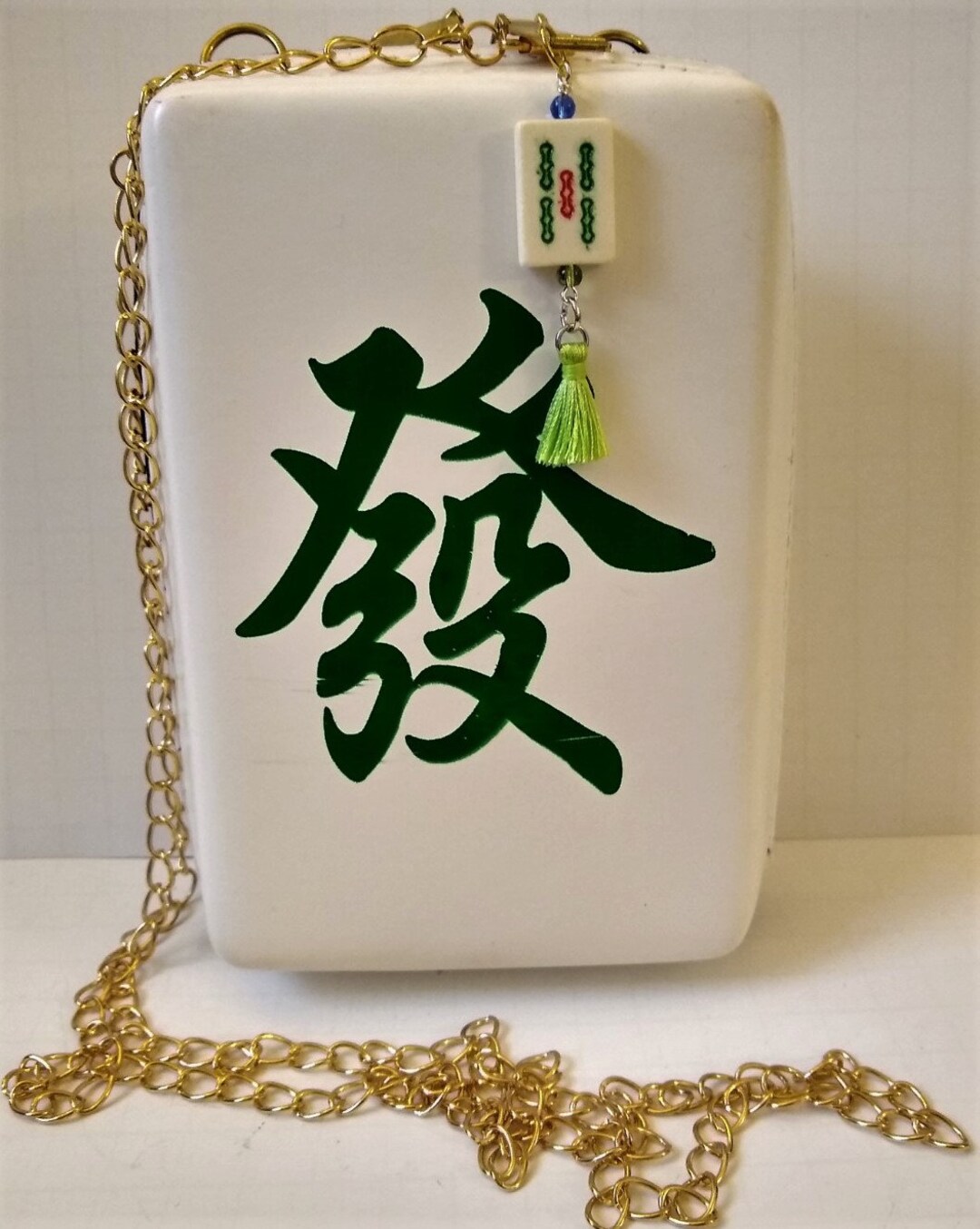 Mahjongg Purse / Green Dragon Pocketbook for Mahjongg Days & Nights ...