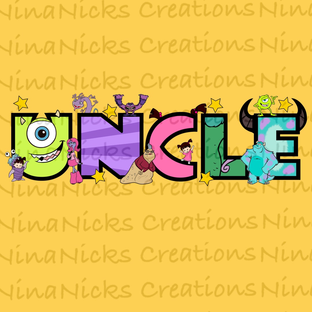 MONSTERS Uncle - Etsy