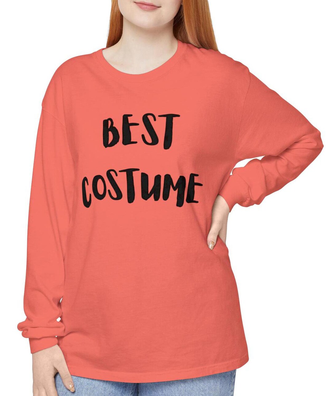Best Costume Long Sleeve Comfort Colors-unisex Garment-dyed - Etsy