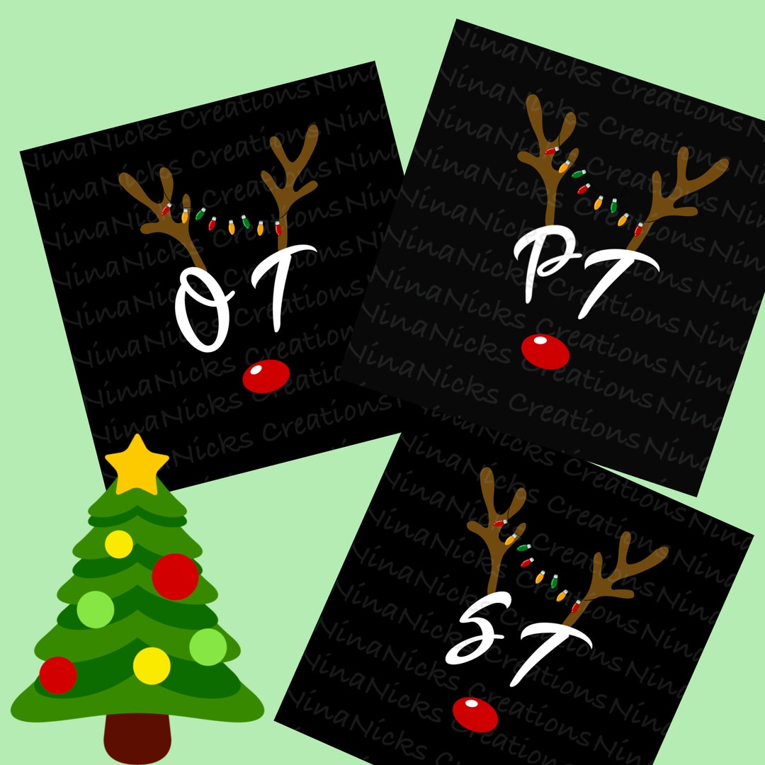 OT PT Speech Xmas PNG Bundle - Etsy