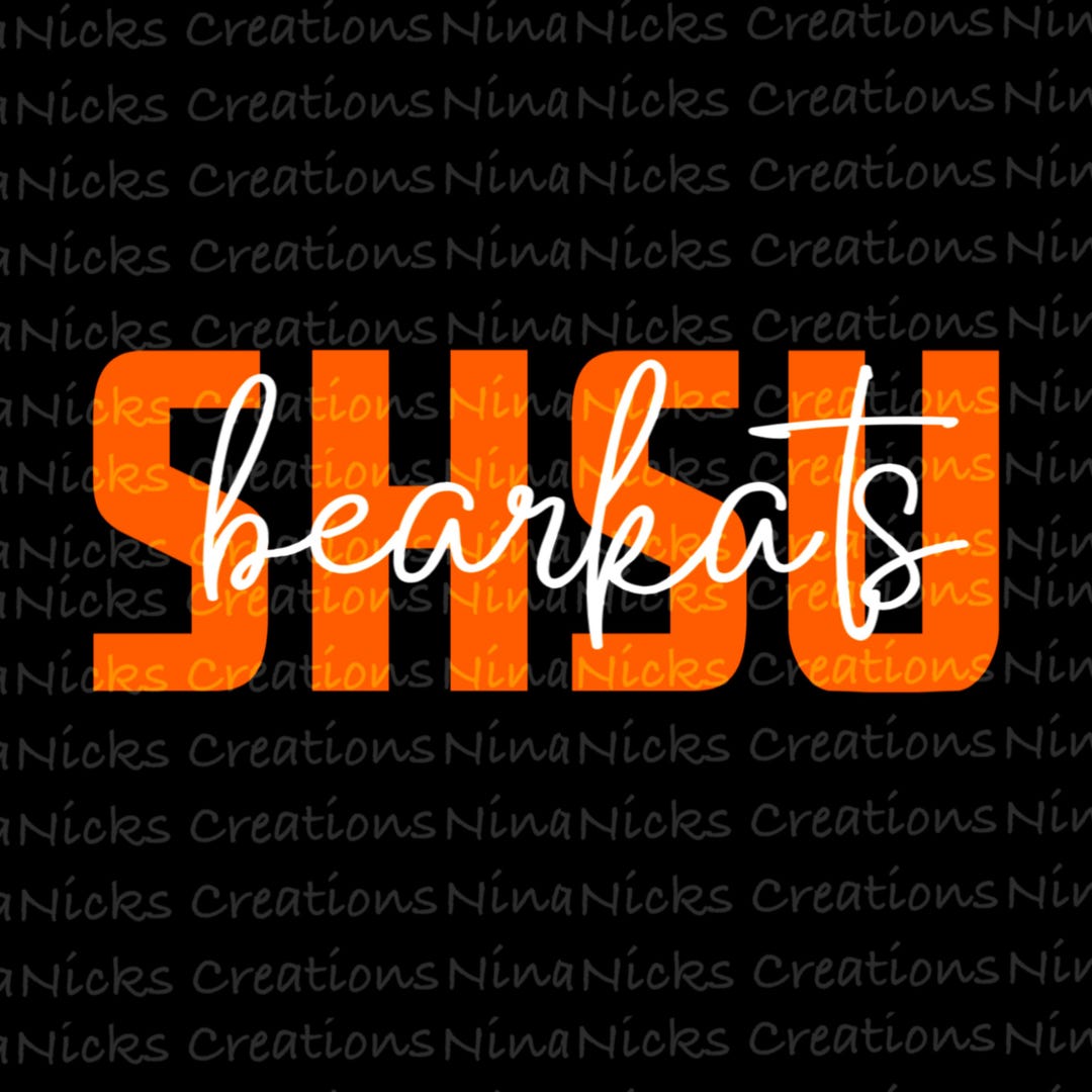 SHSU Bearkats Png - Etsy