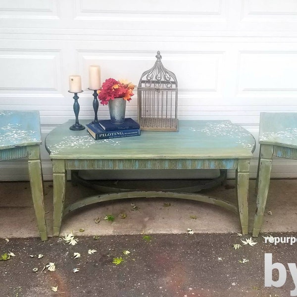 Distressed Table - Etsy