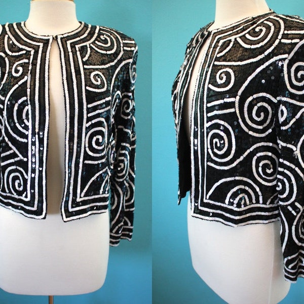 White Evening Jacket - Etsy