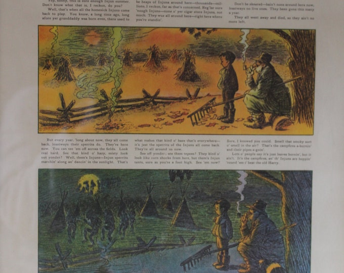 Injun Summer John T Mccutcheon Chicago History Chicago Sun Times Print ...