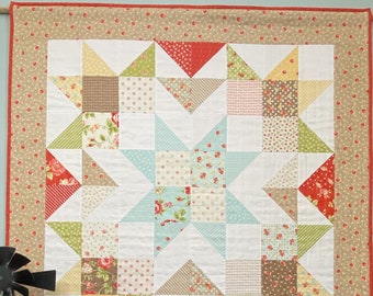 Charm Pack Stars Quilt Pattern PDF Download - Etsy