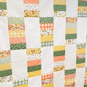 Sweet Stacks DIGITAL PDF Quilt Pattern: Easy Precuts Jelly Roll Strips ...
