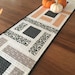Log Cottage Runner DIGITAL PDF Quilt Pattern: Jelly Roll, Yardage or ...