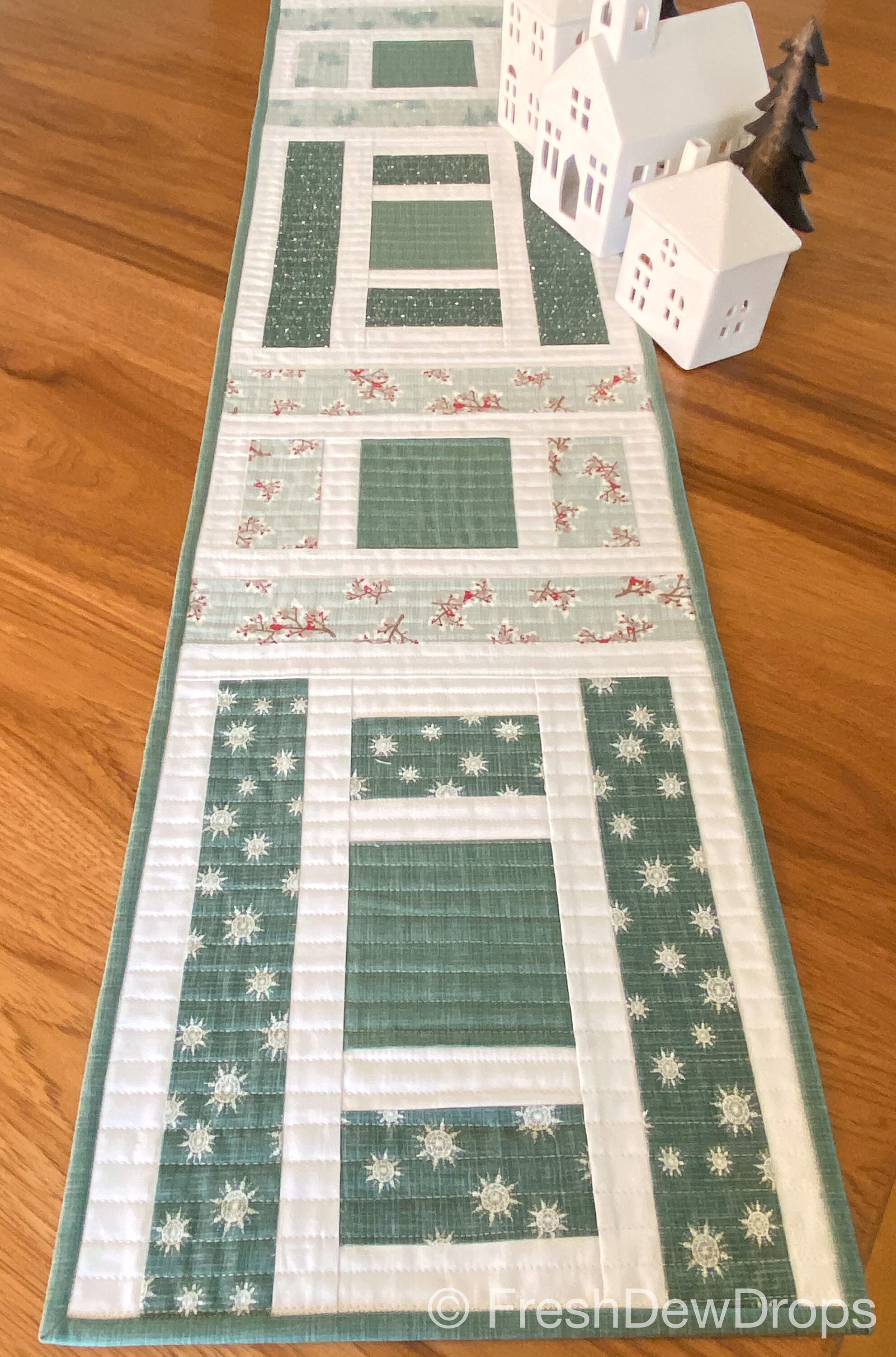 DIGITAL PDF PATTERN: Lakehouse Steps Runner Quilt - Etsy Australia