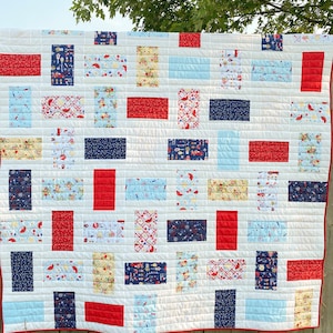 Digital PDF Pattern: Simply Done Quilt Pattern 5 Sizes-layer Cake Fat ...