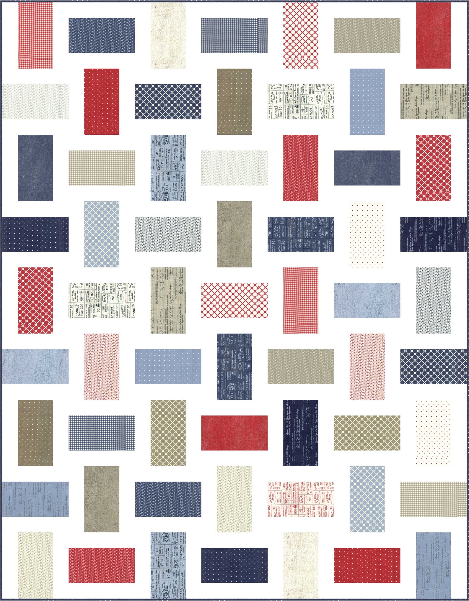 Digital PDF Pattern: Simply Done Quilt Pattern 5 Sizes-layer - Etsy UK
