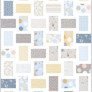 Baby Cuddles DIGITAL PDF Little Fawn Quilt Pattern: 2 Sizes and Layouts ...