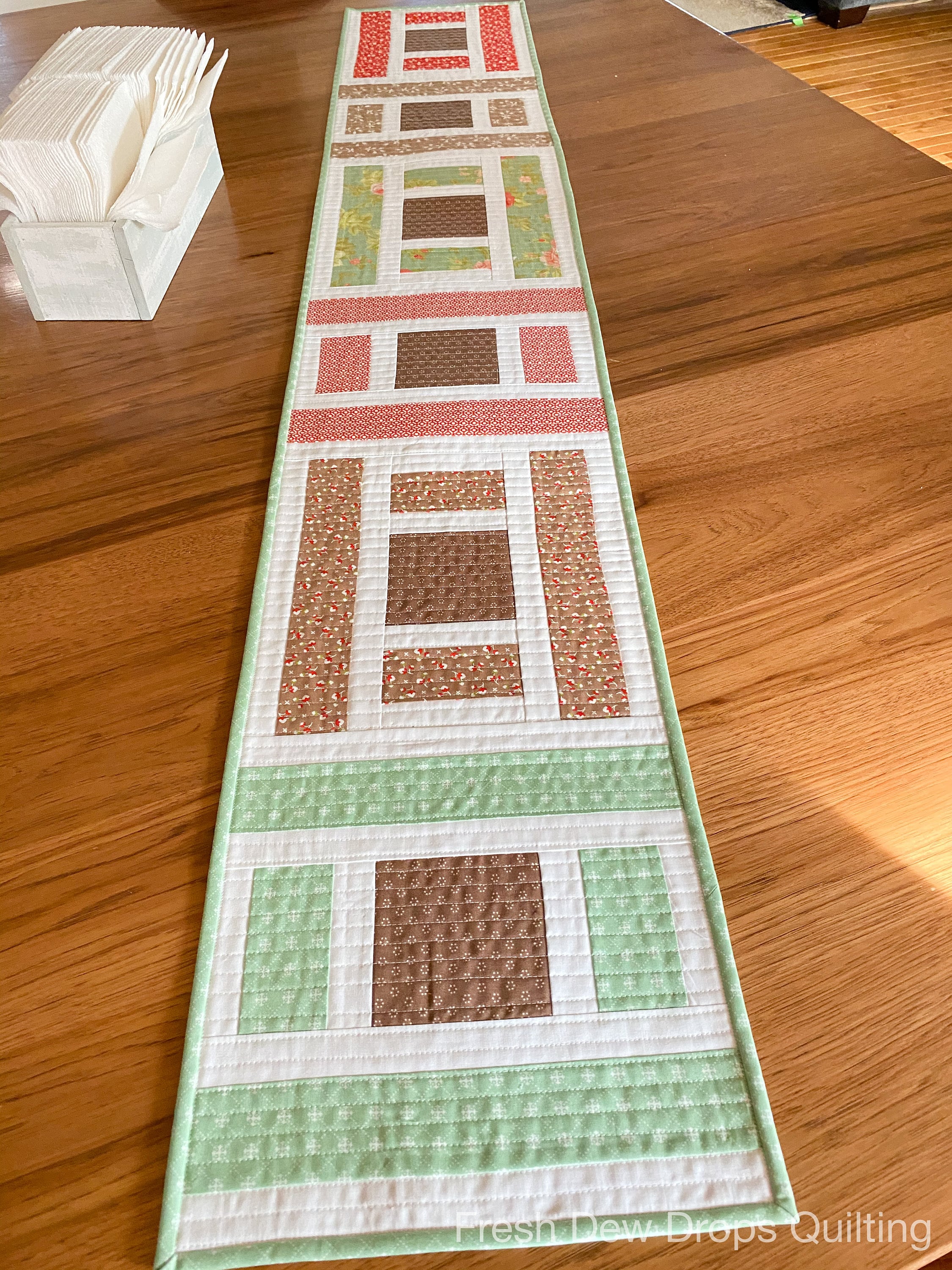 DIGITAL PDF PATTERN: Lakehouse Steps Runner Quilt - Etsy Australia