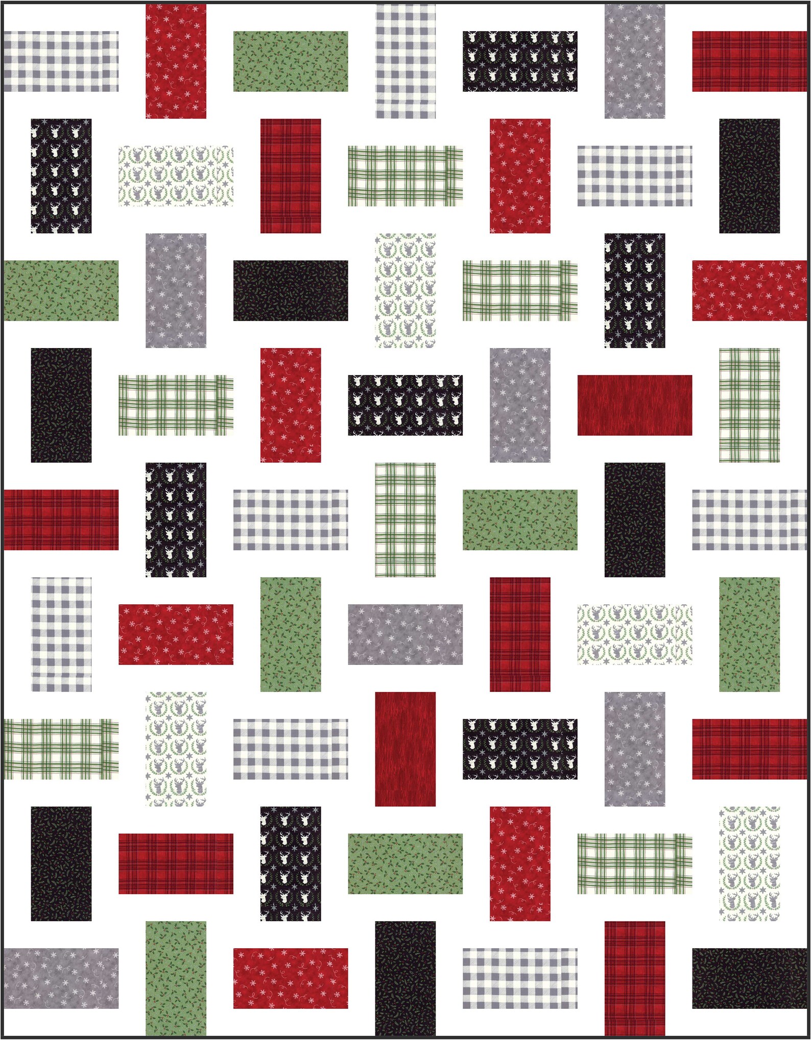 Digital PDF Pattern: Simply Done Quilt Pattern 5 Sizes-layer - Etsy UK